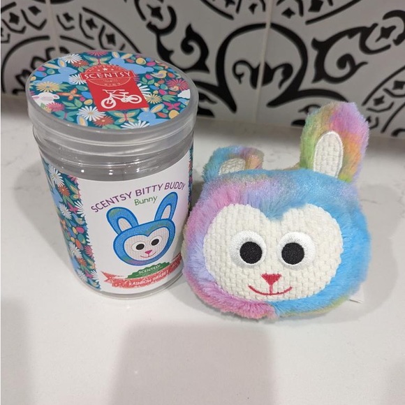 Scentsy | Toys | New Scentsy Kids Bitty Buddy Bunny Easter 222 Rainbow ...